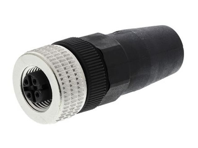 QE12-N4F CONECTOR PARA SENSOR TIPO RECTO HEMBRA M12 4 P LANBAO - Vipac ...