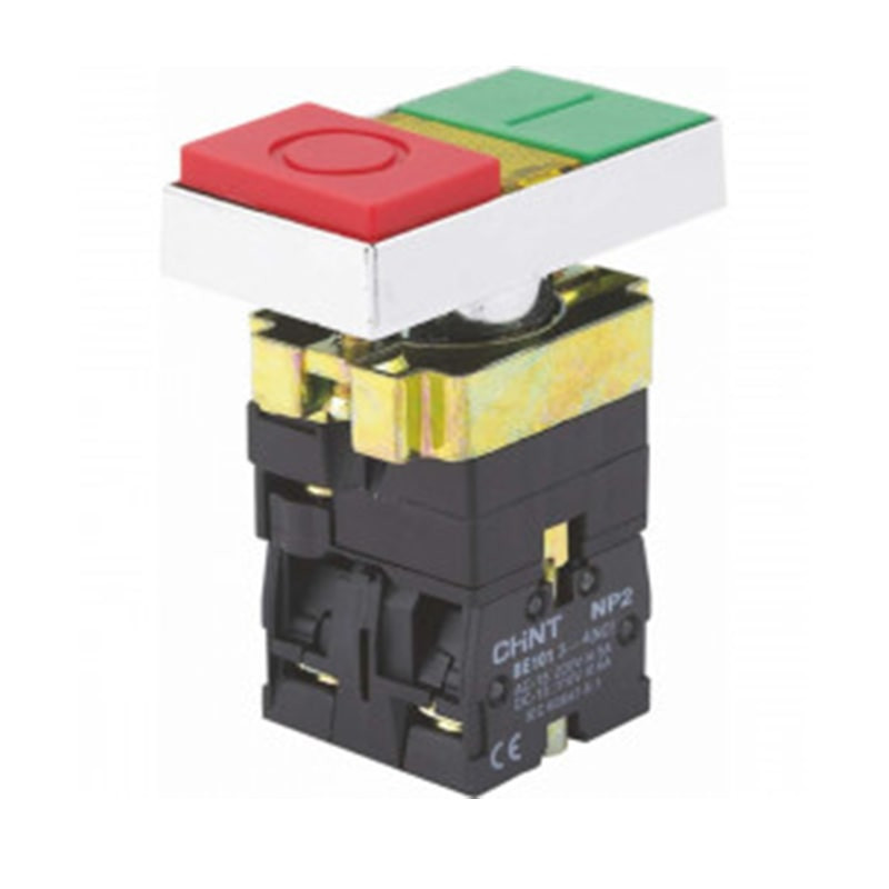 Pulsador Doble Partir/Parar metal Vd/Rj, c/ind 220V 1NA+1NC NP2-BW8465 230V - Vipac: Productos ...