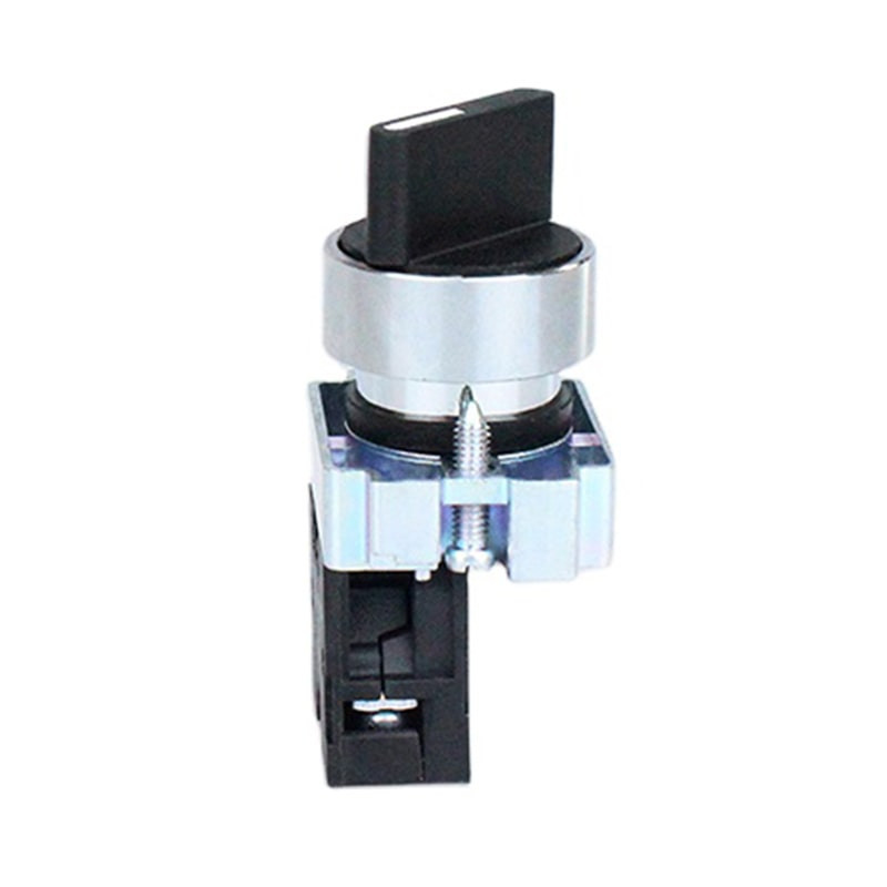 Selector manilla corta metalico, negro, 2 pos.fijas(0-1),1NA NP2-BD21 - Vipac: Productos ...