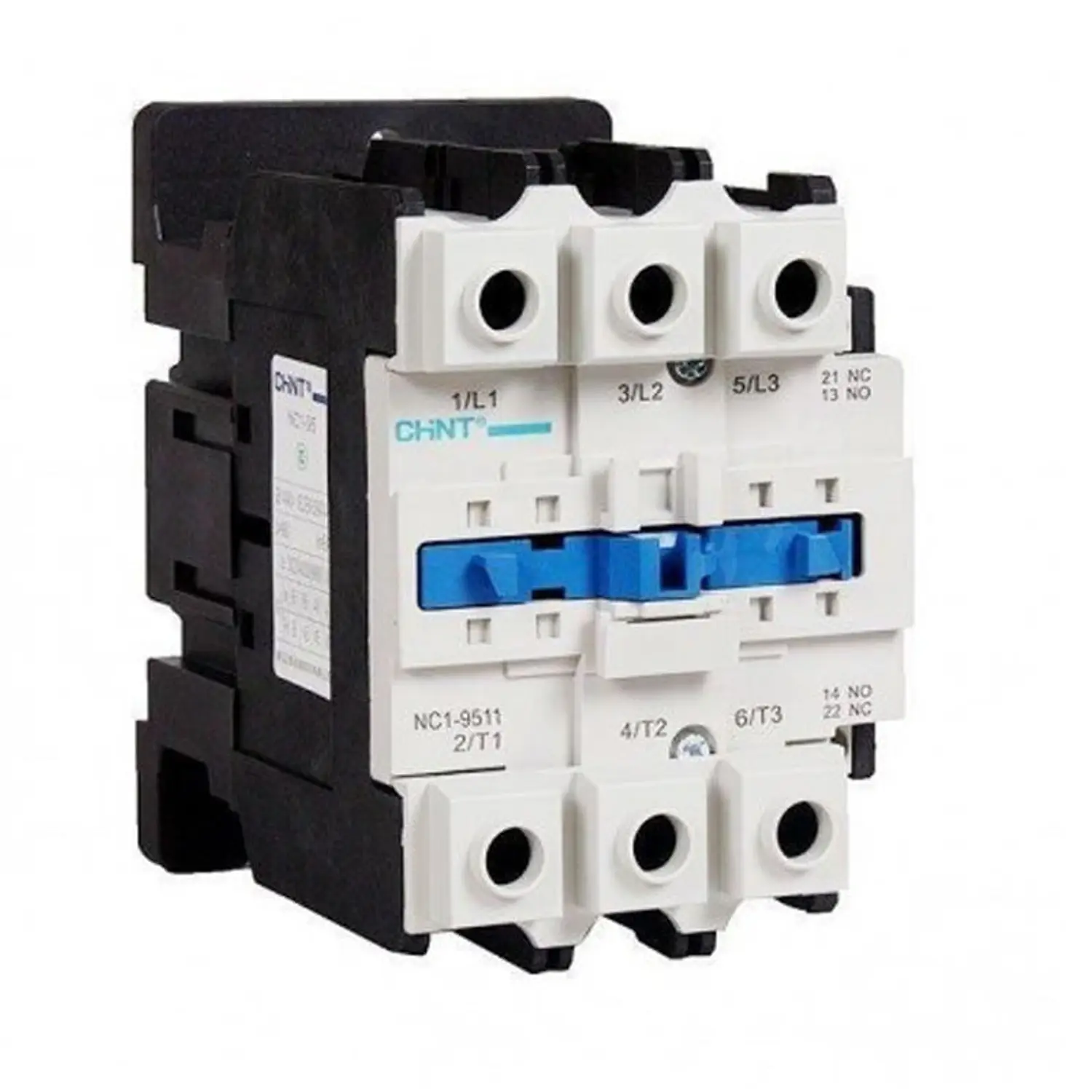 Contactor NC1, 95A 3P+1NA+1NC; 45KW (AC3/380V)contr 220 Vac NC1-9511 220 50HZ - Vipac: Productos ...