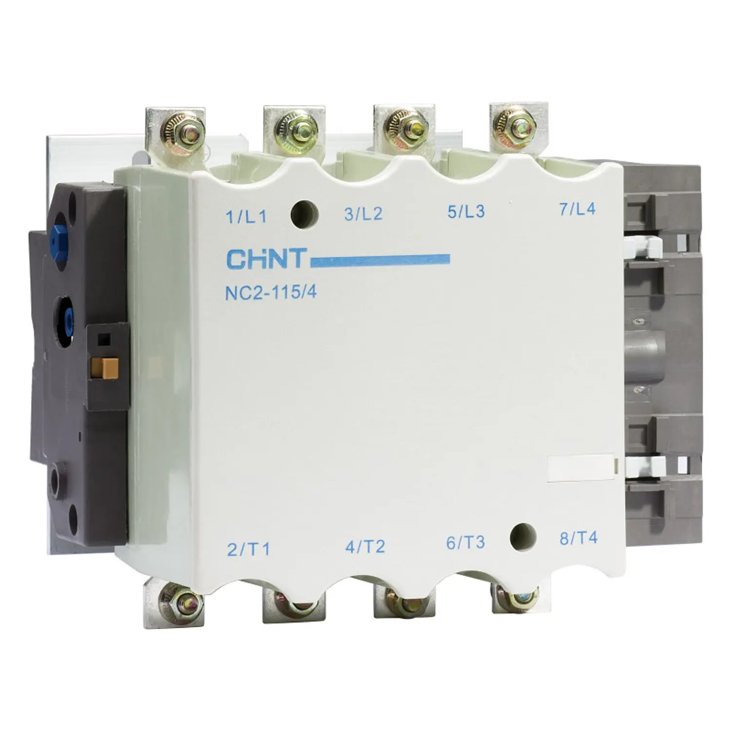 Contactor NC2, 115A 4P, 55KW, control 220 Vac NC2-115/4 220V 50Hz - Vipac: Productos Eléctricos ...
